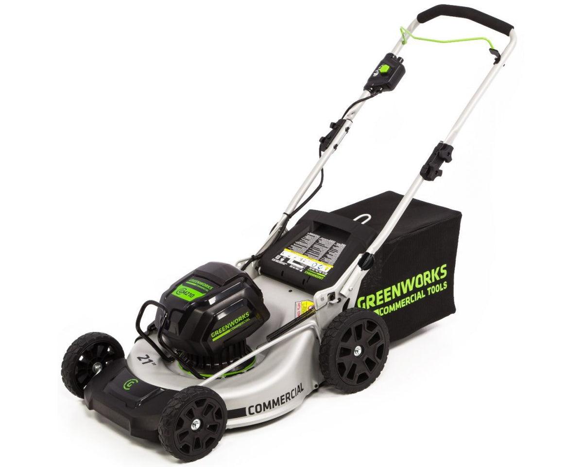 GREENWORKS GM210 82-Volt 21" Push Lawn Mower Kit – lawnmowercornerUSA.com